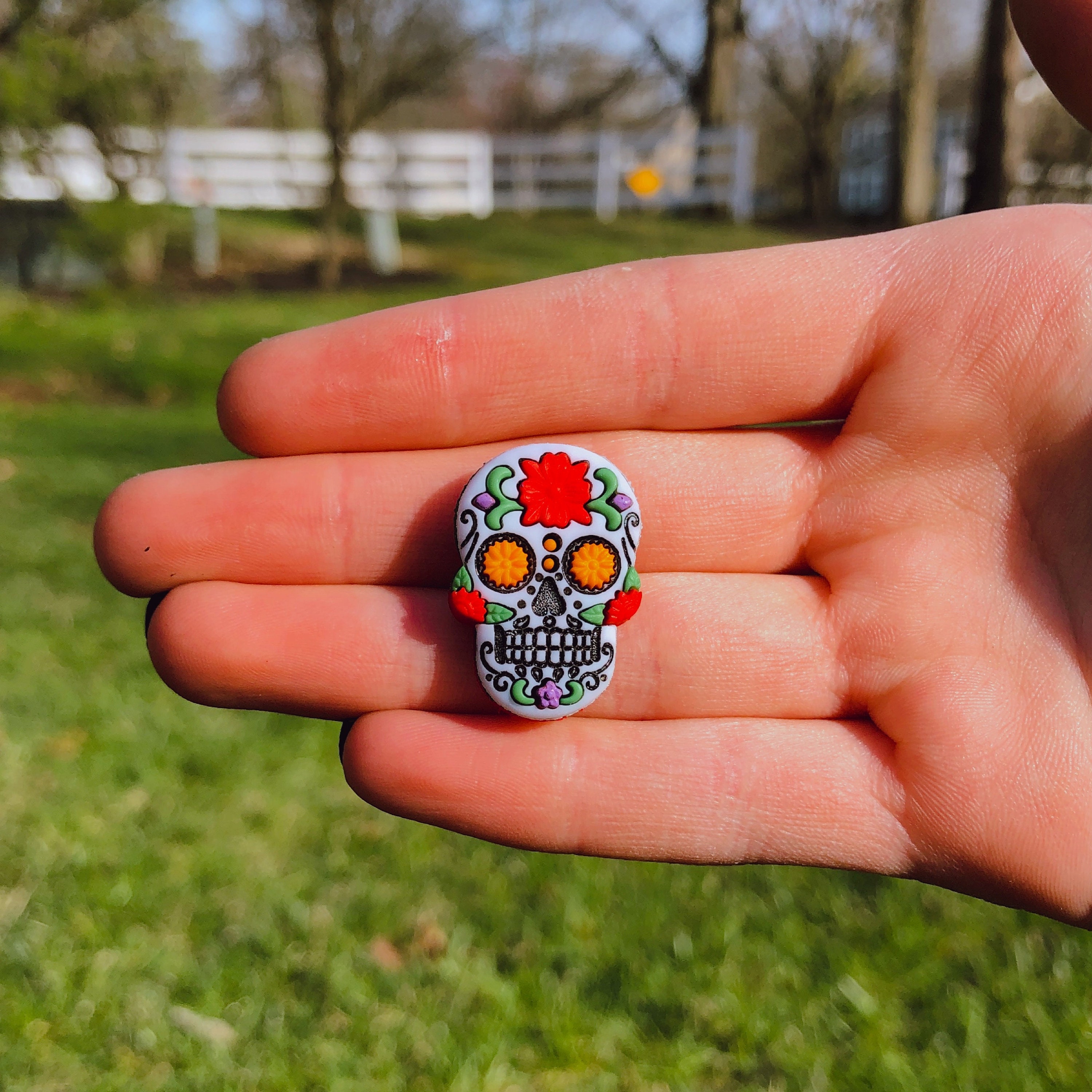 Sugar Skull Pins Novelty Pins Unique Pins Fun Pins - Etsy