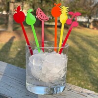 Number Stir Stick, Number Drink Stirrer, One Drink Stirrer, Birthday ...