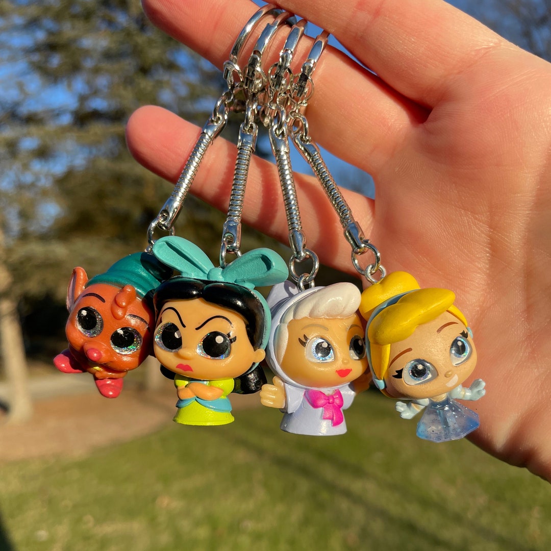 Cinderella Themed Doorable Keychain Novelty Keychain - Etsy