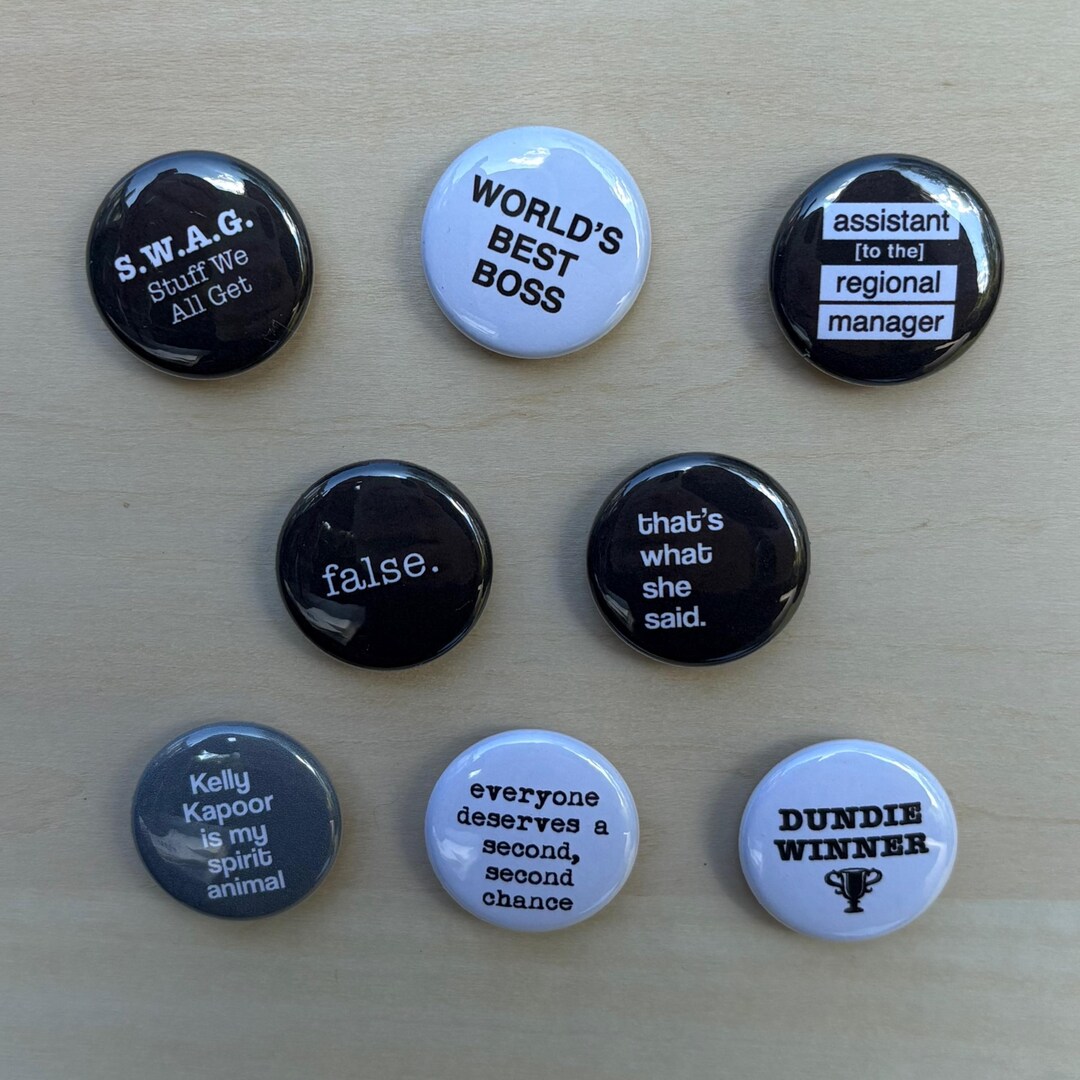 TV Show Magnet Set | Office Magnets | Fridge Magnets | Refrigerator ...