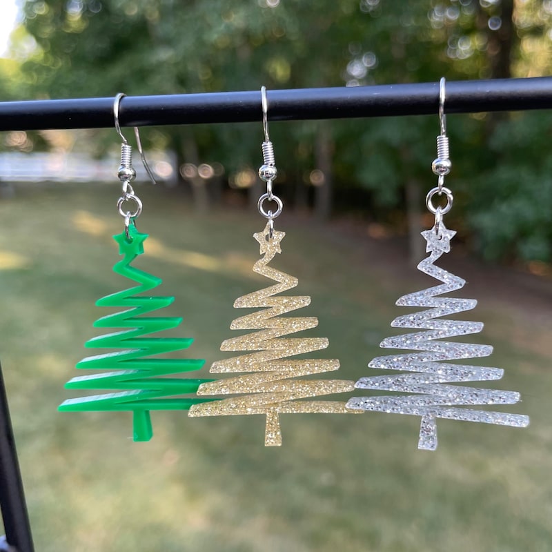 Squiggle Christmas Tree - Etsy