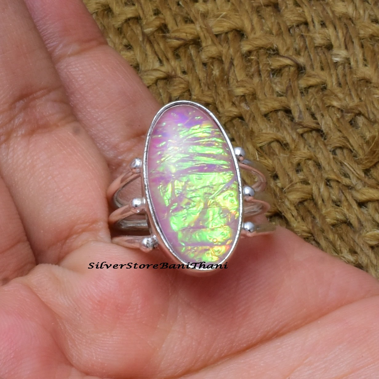 Australian Triplet Opal Ring 925 Sterling Silver Ring - Etsy
