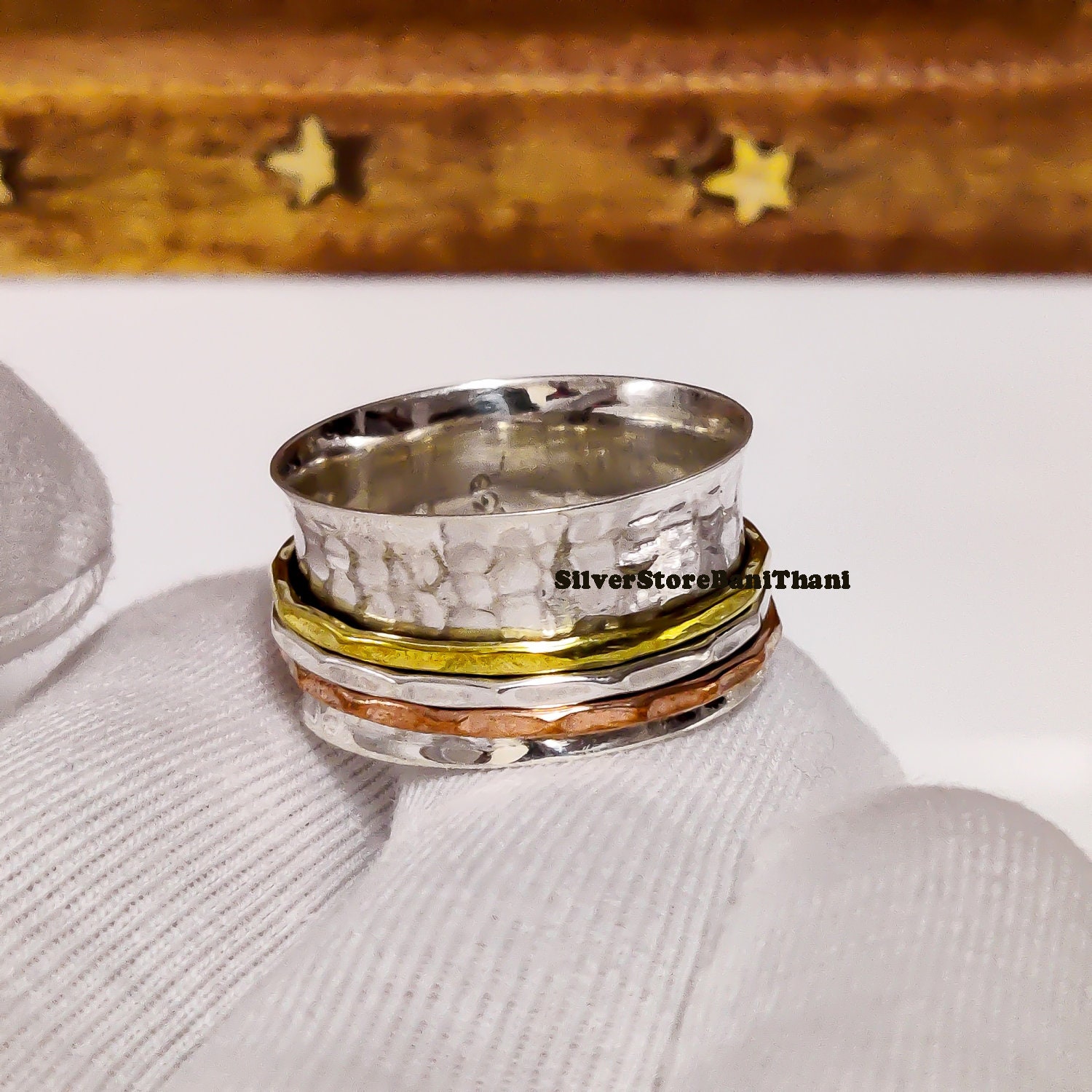 Massiver Spinner Ring 925 Sterling Silber Ring Meditation - Etsy.de