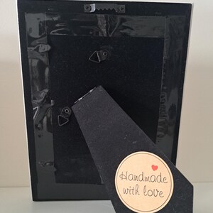 Hand Made Vintage Glass Covered Jewelry Picture With Swarovski Crystals ...