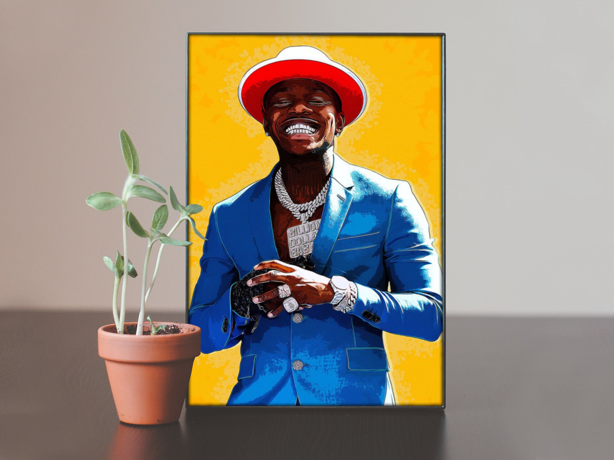 DaBaby poster DaBaby art print DaBaby wall poster DaBaby | Etsy