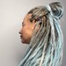 Blue Ombré Dreads: Double Ended Synthetic Super Light Soft - Etsy