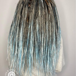 Blue Ombre Dreads: Double Ended, Synthetic, Super Light, Soft - Etsy