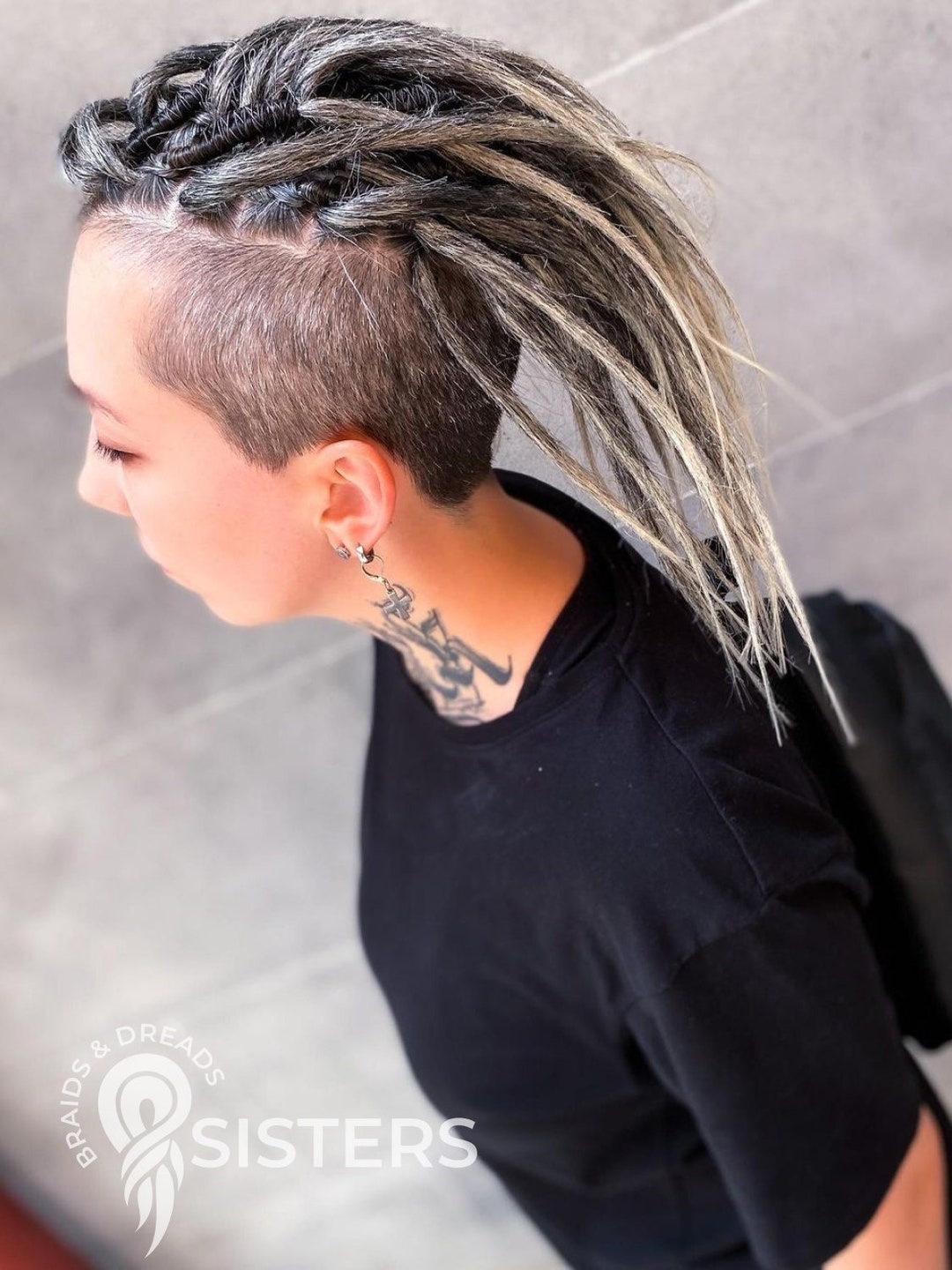 Synthetic DE Dreads to Undercut Super Light Soft Ombre From - Etsy