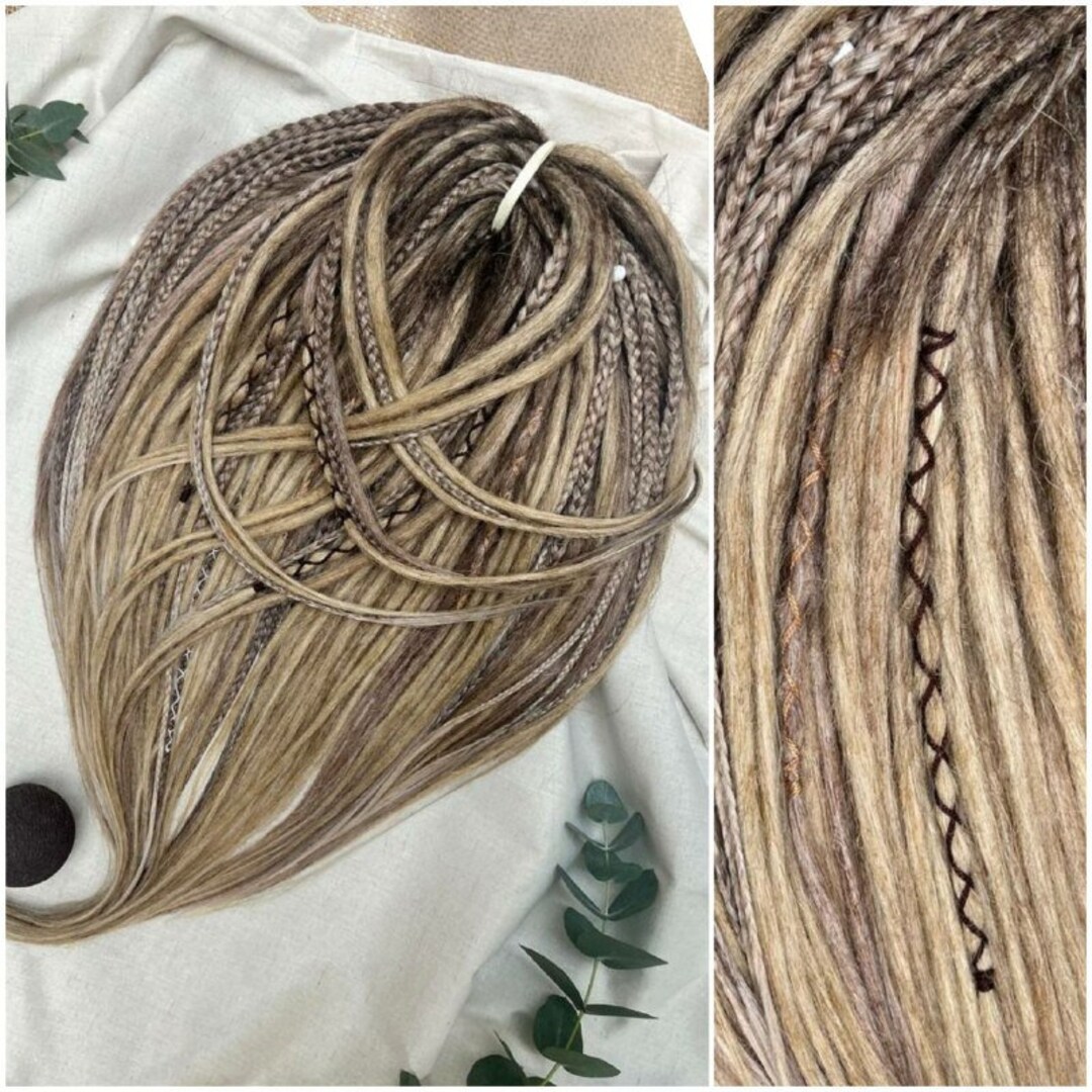 Soft Dreadlocks Full Set 50 DE, Ready to Ship, Crochet Dreadlocks and ...