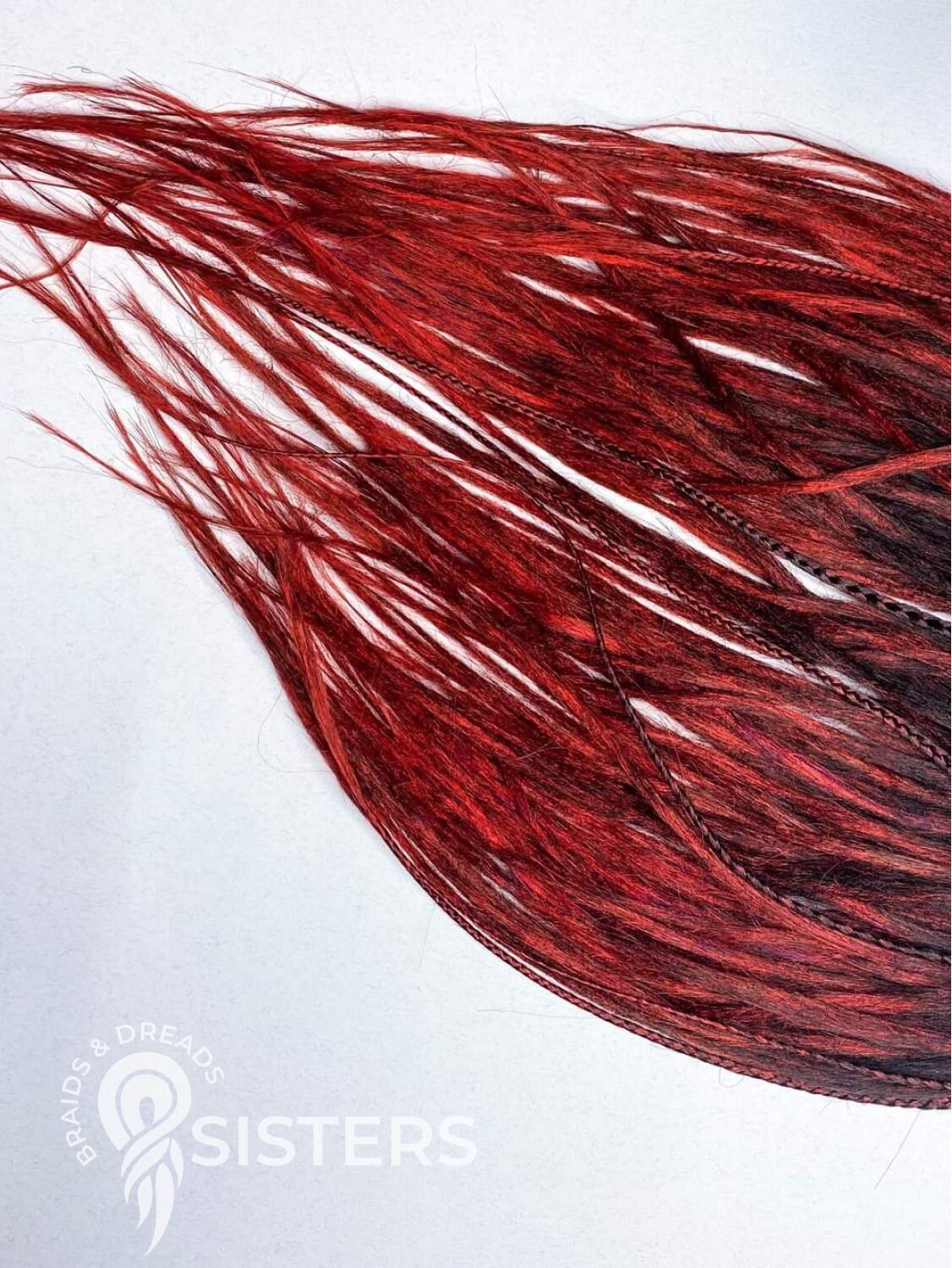 Synthetic DE Dreads: Super Light Soft Ombre From Dark Brown to - Etsy