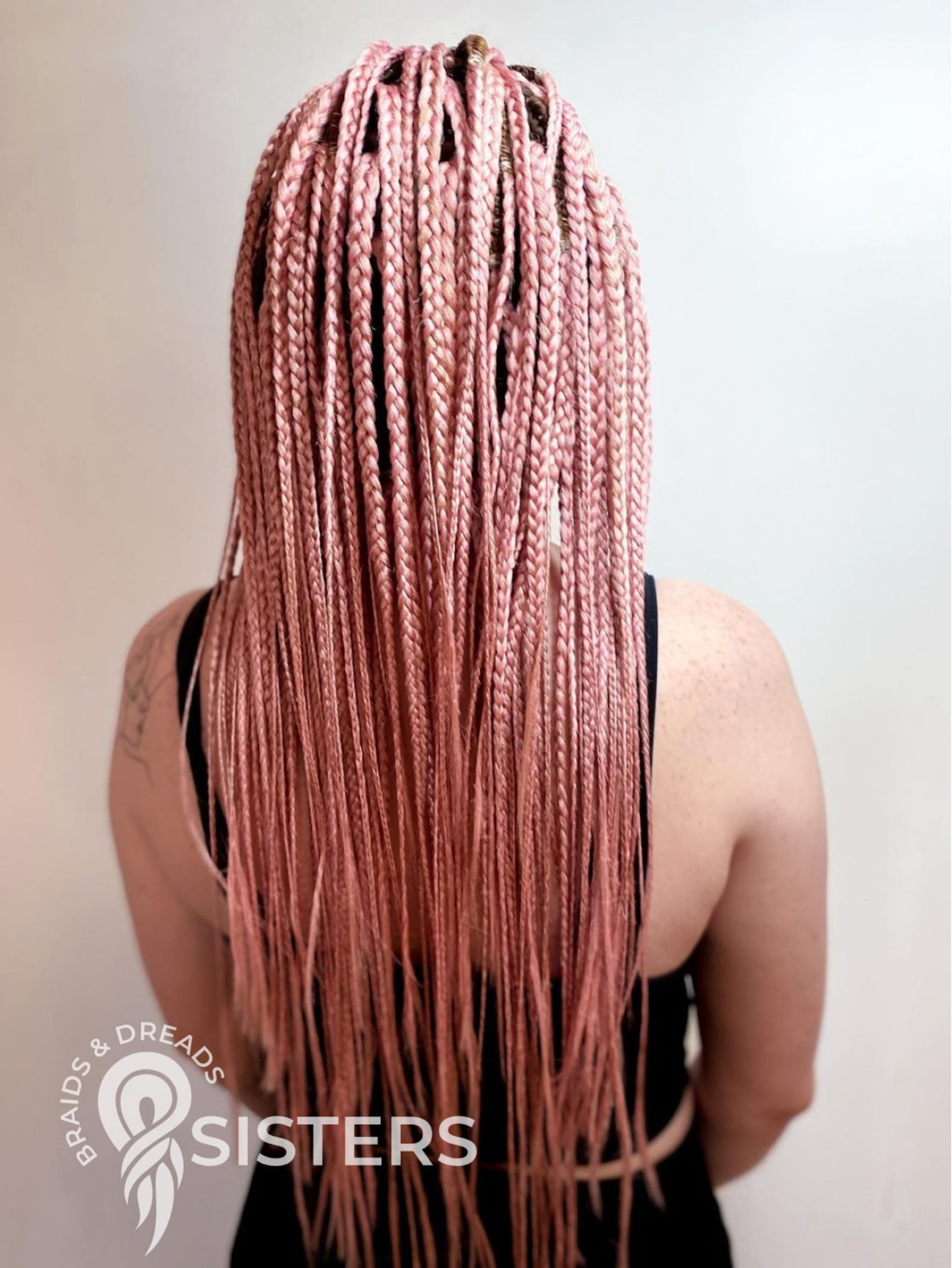 Pink Synthetic Braids Double Ended and Lightweight - Etsy