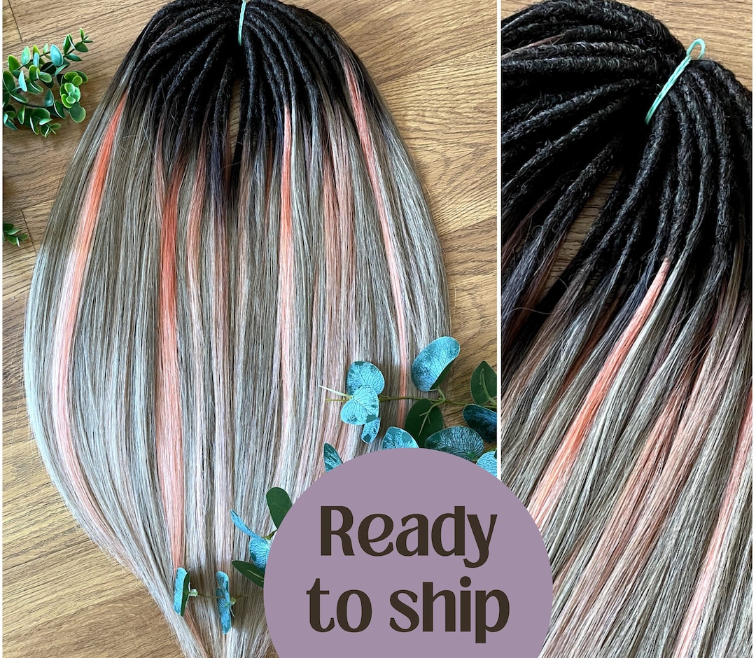 Trendy Dread Extension, Synthetic Dreadlocks Loose End, Ombre Hair ...
