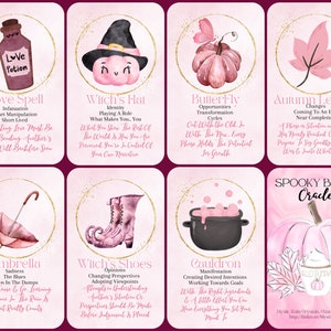 Oracle Cards, the Spooky Brew Oracle Deck, Digital File 78 Printable ...