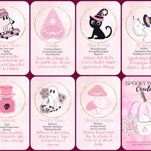 Oracle Cards, the Spooky Brew Oracle Deck, Digital File 78 Printable ...