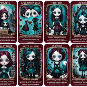 Fortune Telling Oracle Cards, KIPPER Deck Extended Version, Oracle ...