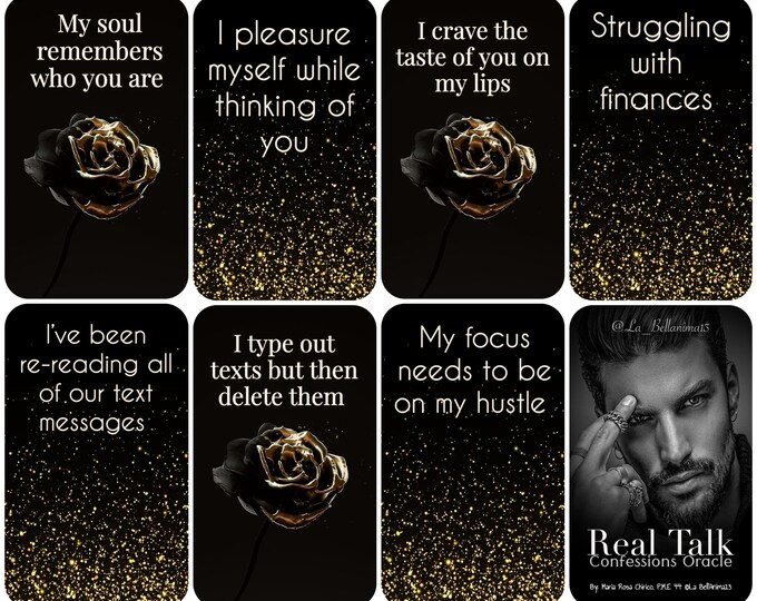 REAL TALK Confessions Situations Oracle -oracle-tarot Cards- Love ...