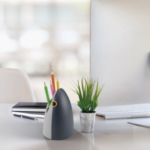 Cool Novelty Shark Penpot Funny Desk Accessory - Etsy