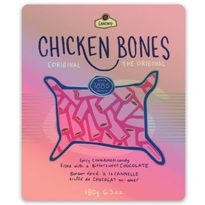 Holographic Chicken Bones Candy Sticker - Etsy