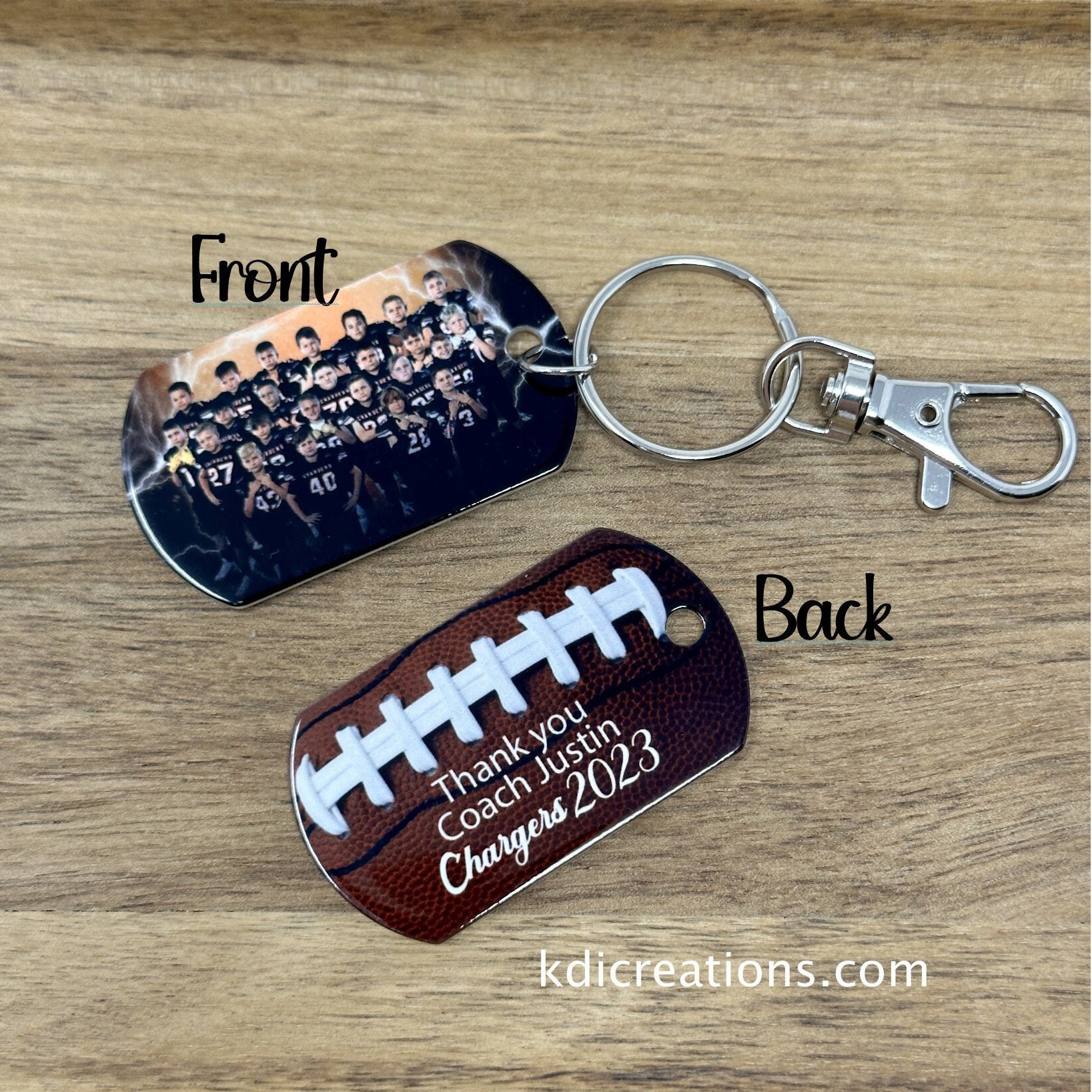 Coach Gift Football Coach Thank You Gift Team Mom Appreciation Gift ...