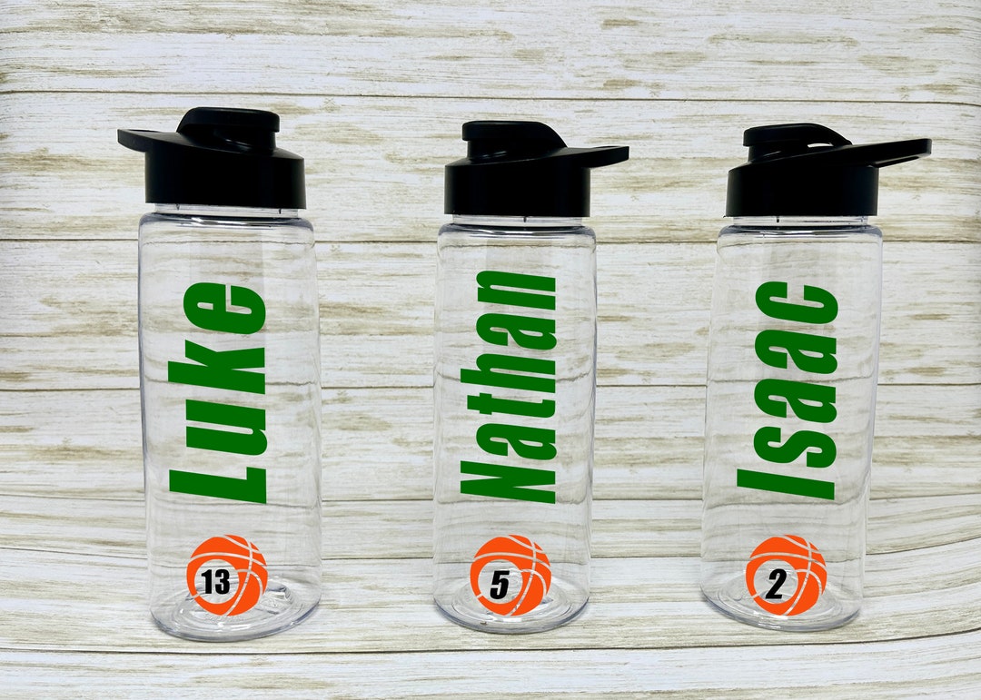 Personalized Basketball Water Bottle • Basketball Player Gift • Banquet ...