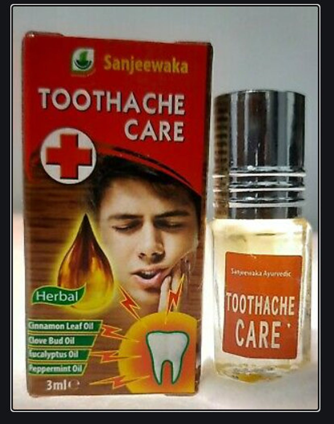 Toothache Oral Care Pain Relief Herbal Cinnamon Clove Peppermint ...