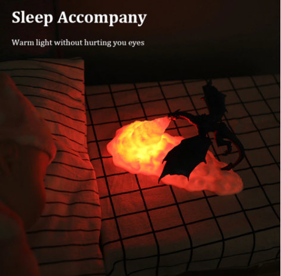3D Printed LED Dragon Night Home Lamps Best Gift Light Table - Etsy