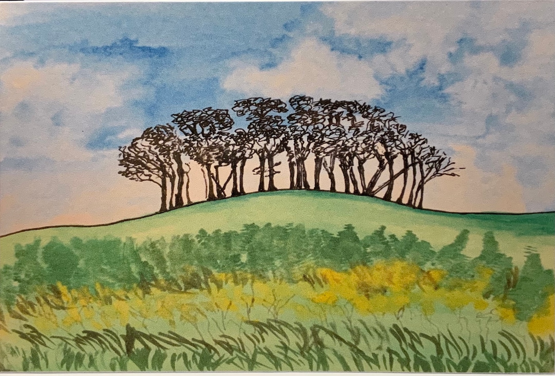 The Nearly There Trees, Cookworthy Knapp, Original Illustration, Art ...