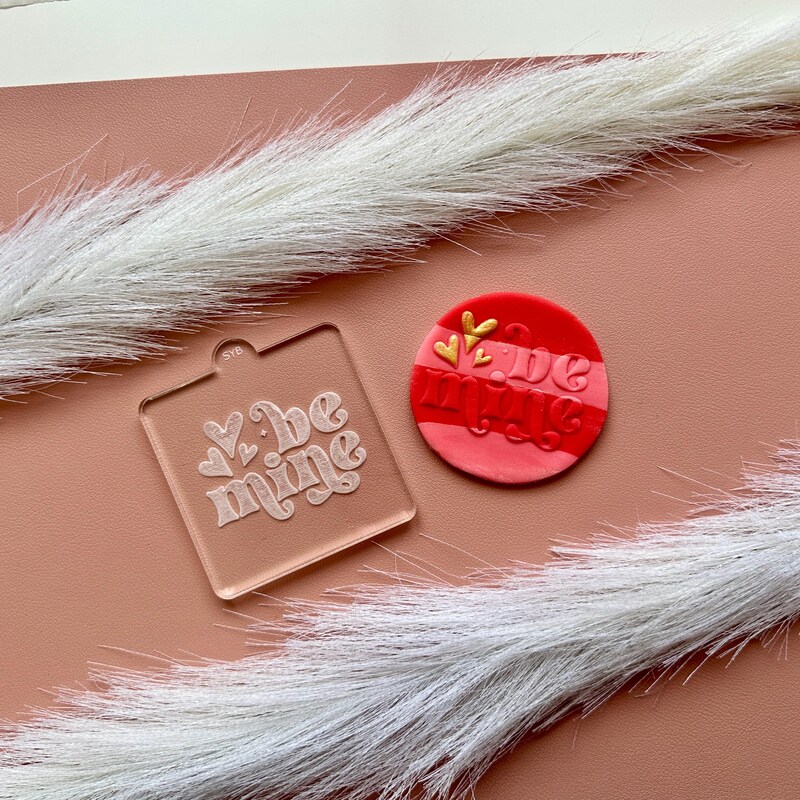 Be Mine Fondant Embosser - Etsy UK