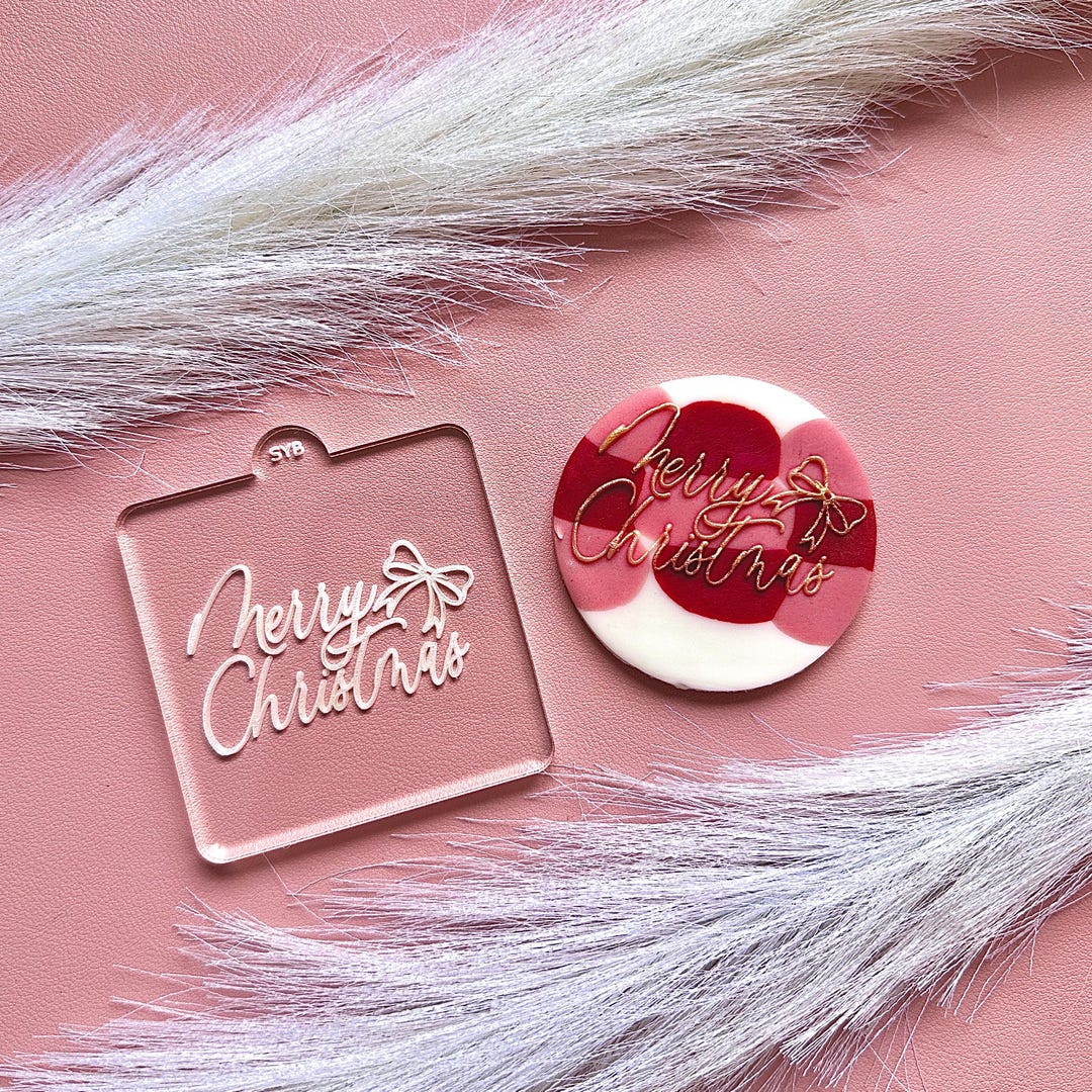 PRE ORDER - Dispatch From 5th Jan 26 - Merry Christmas Debosser Stamp ...