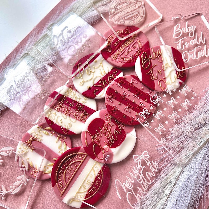 PRE ORDER - Dispatch From 5th Jan 26 - Merry Christmas Debosser Stamp ...