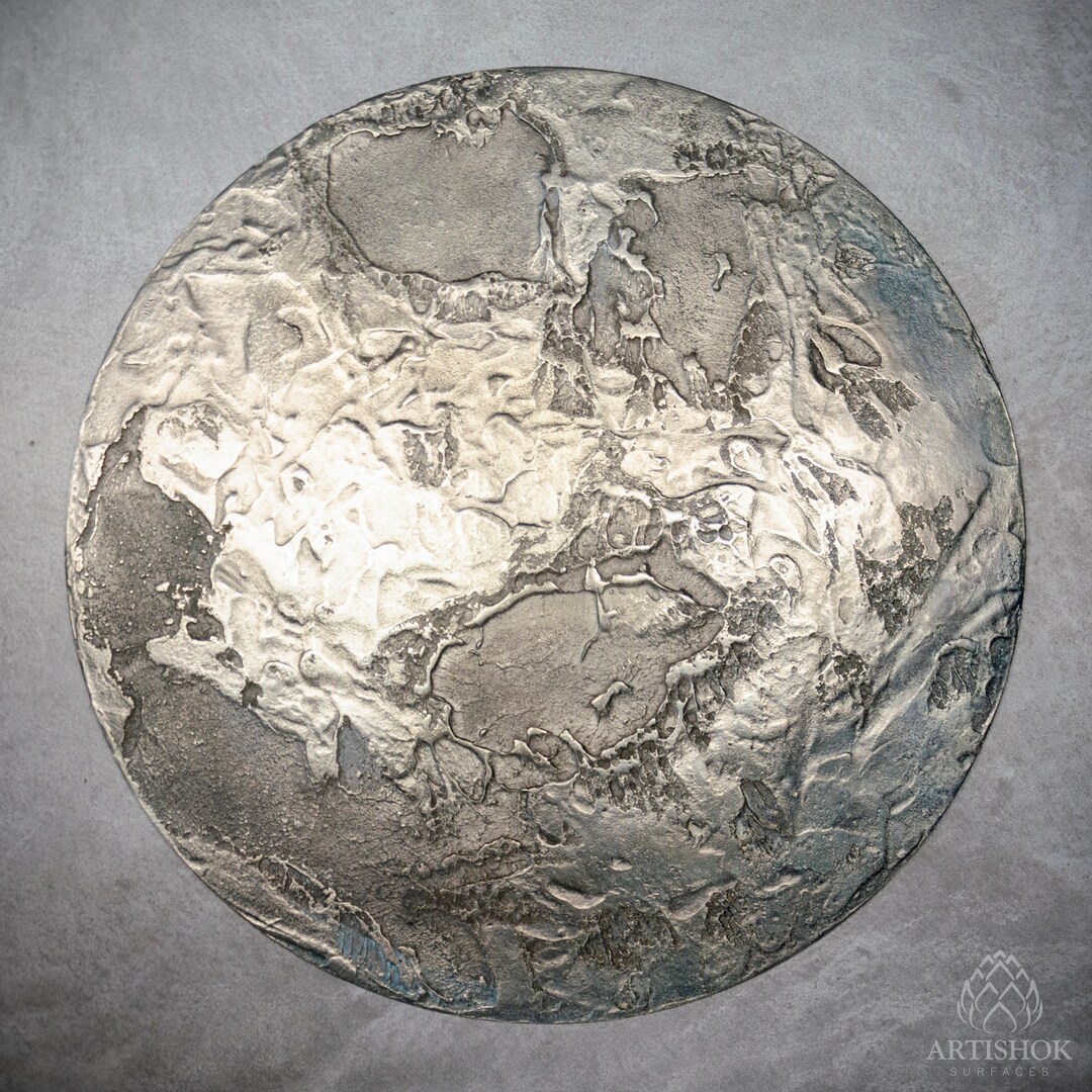 Art Galaxy Planet TIN310L | Tin Wall Art | Liquid Metal Decor ...