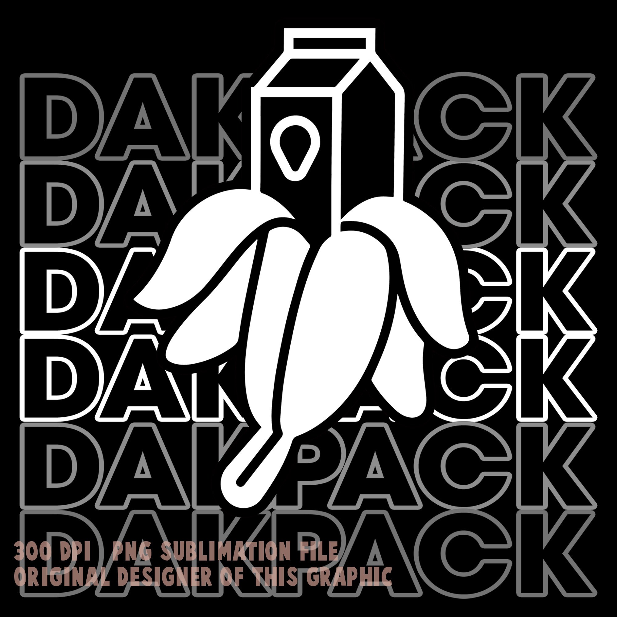 Dakpack Milky Banana Cascade Png Milky Banana Dakblake Png - Etsy UK