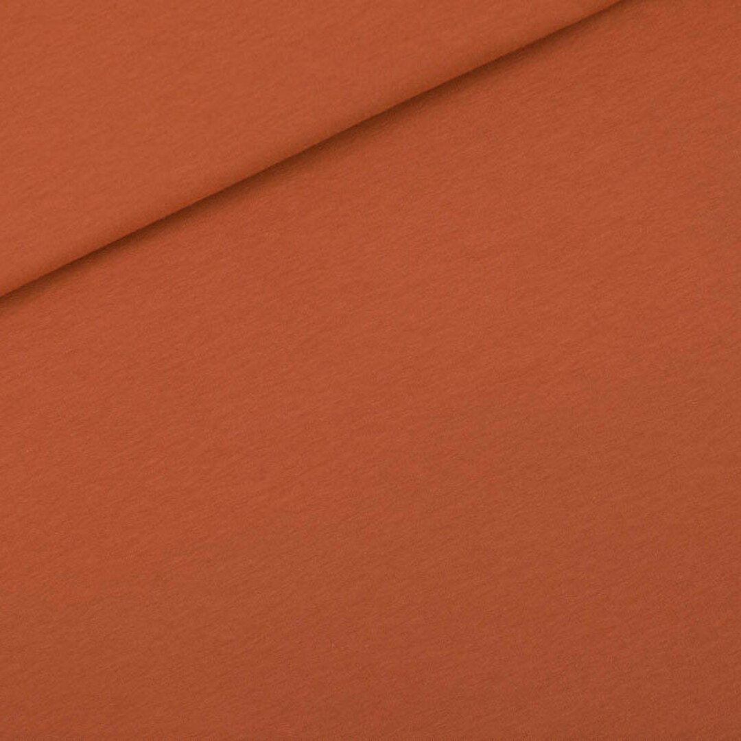 Aragon Brown French Terry Fabric, See You at Six, Knit Fabric ...