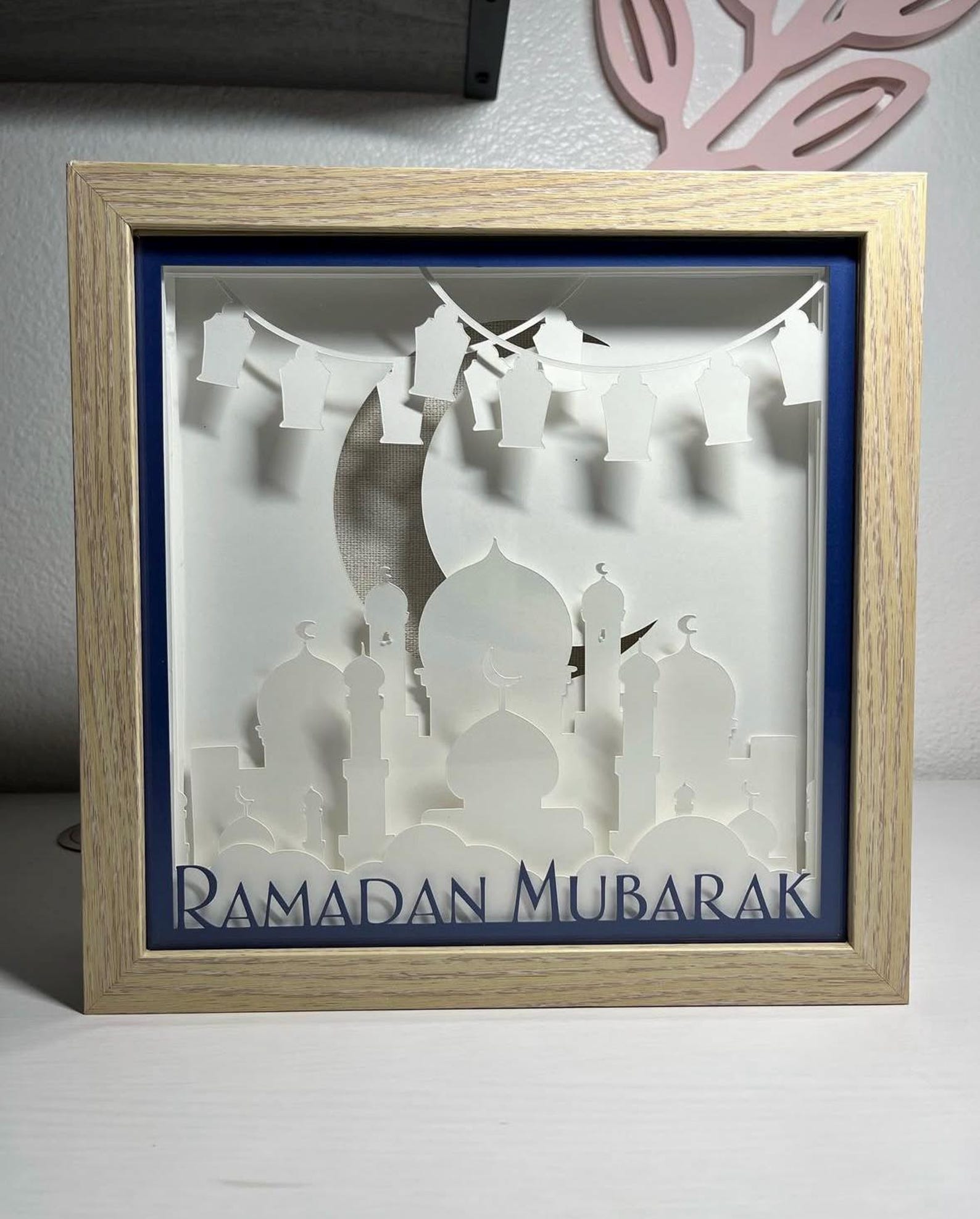 Ramadan Light Shadow Box - Etsy