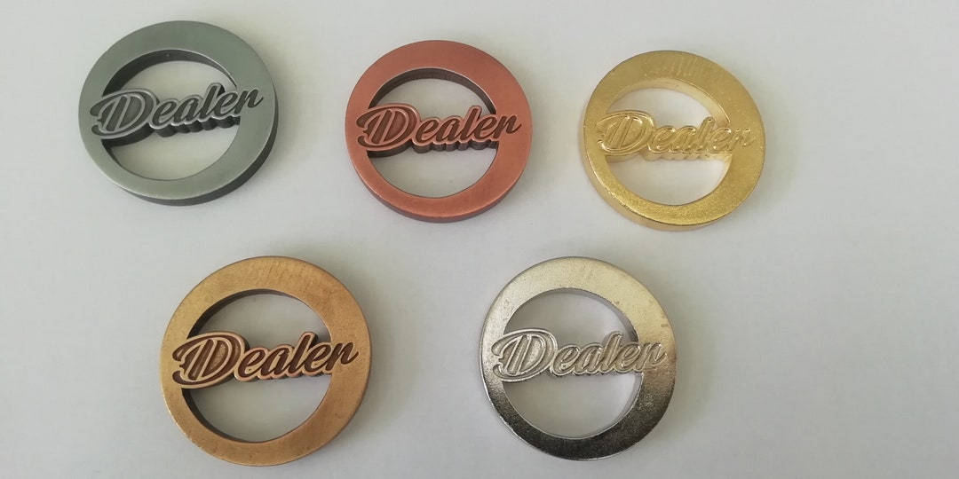 Unique Dealer Button - Etsy