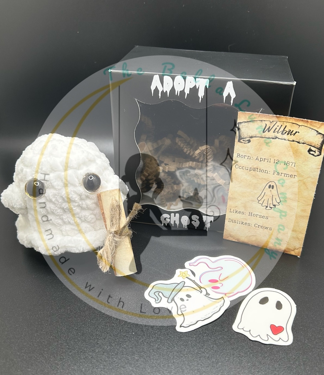 Adopt a Ghost, Pet Ghost, Boo Basket Filler, Boo Basket Stuffer ...