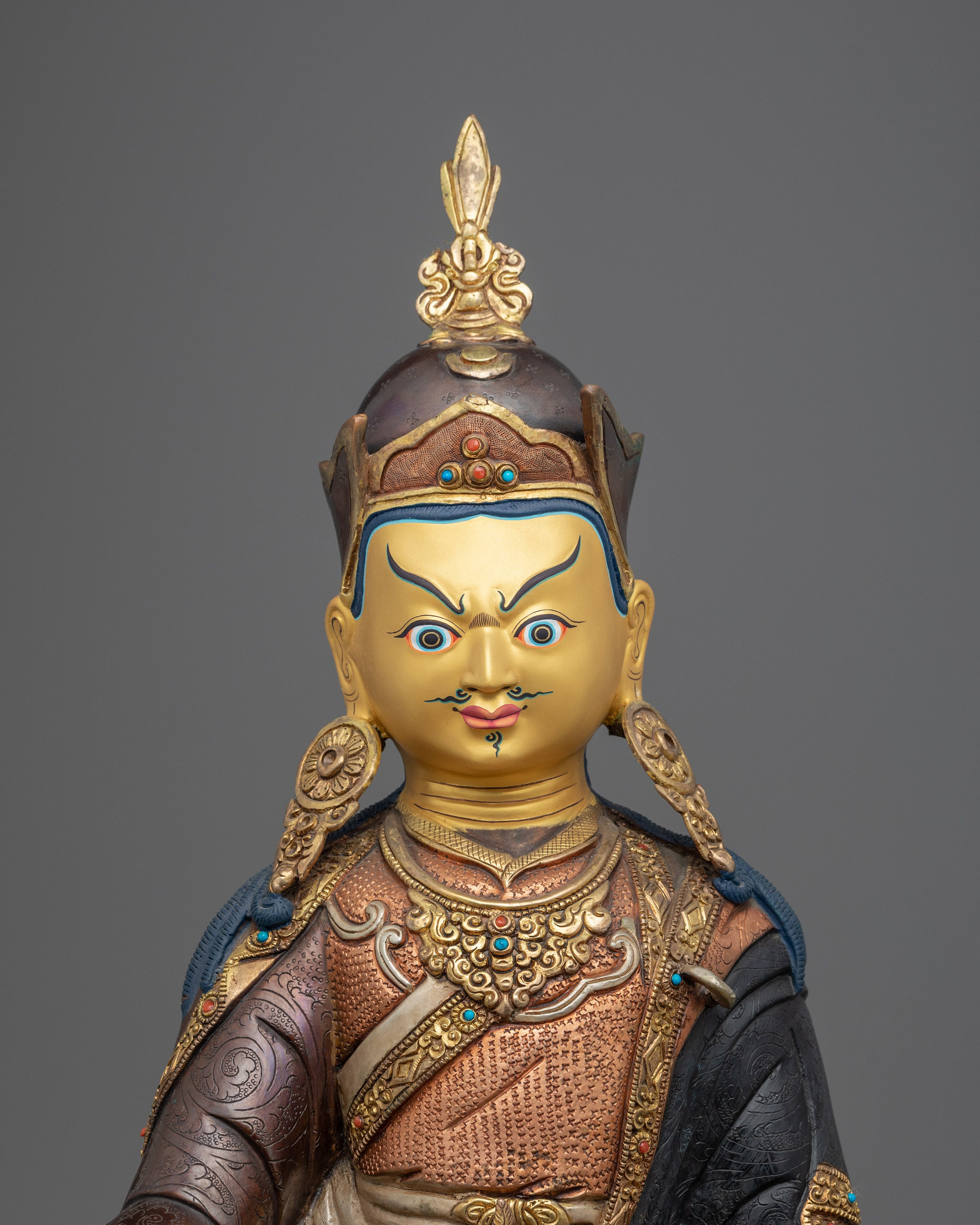 Guru Rinpoche Statue Maha Padmasambhava Sculpture Original - Etsy