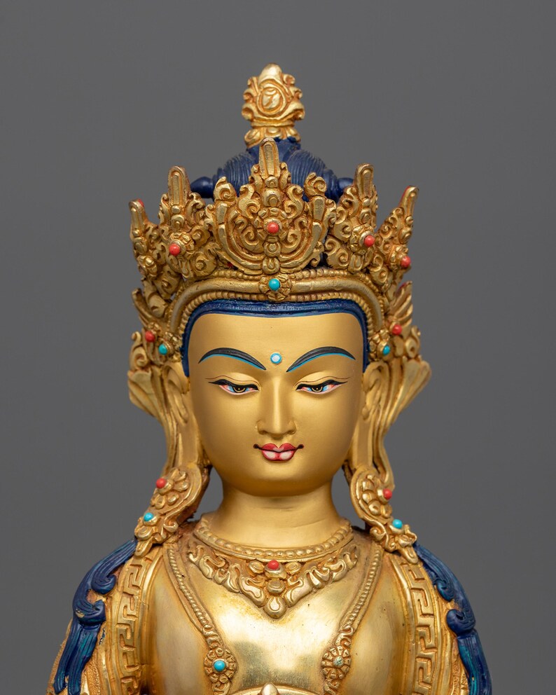 Amitayus With Sacred Longevity Vase | the Buddha of Infinite Life ...