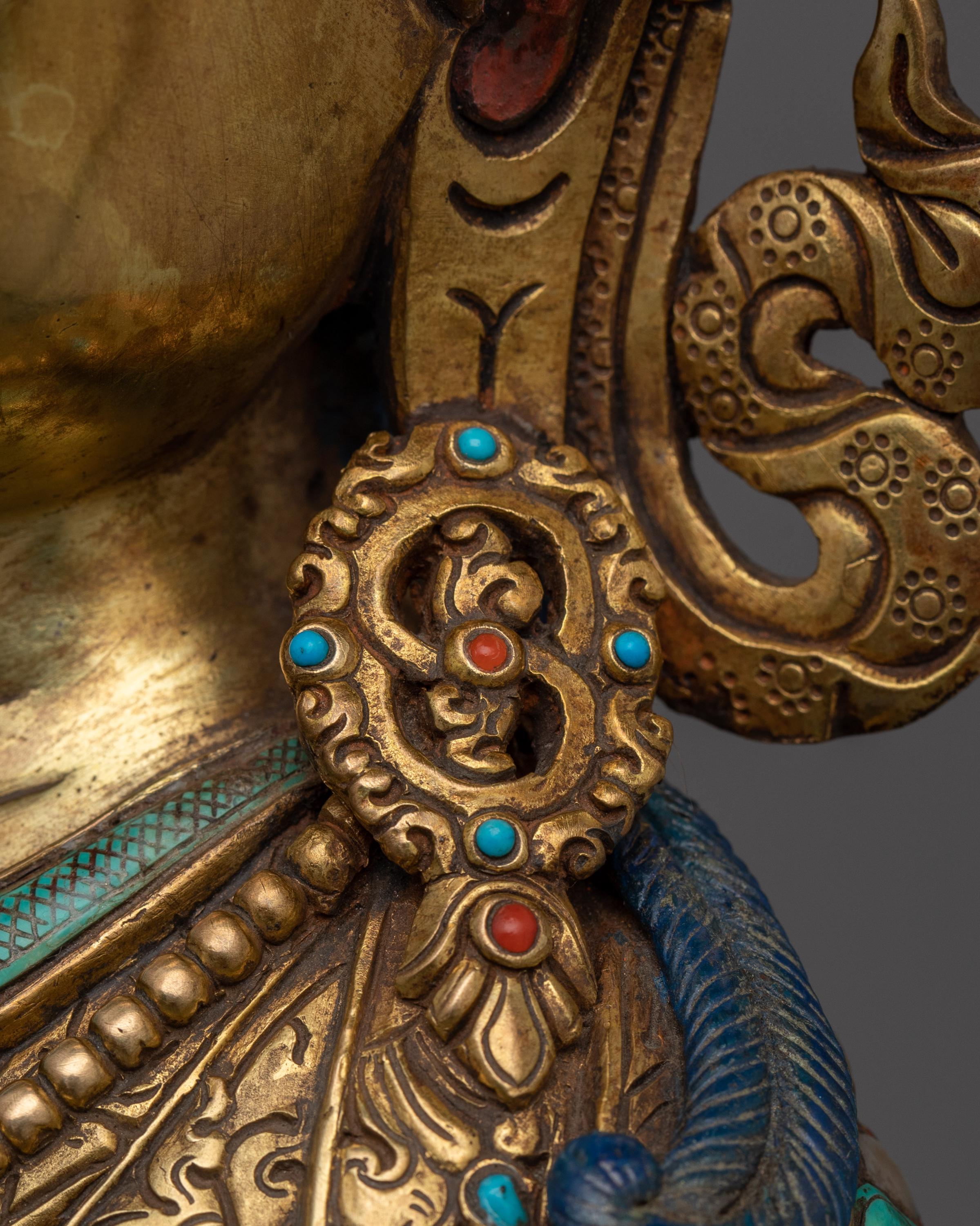 Hand-made Traditional Vajrayana Master Guru Rinpoche | Embrace the ...