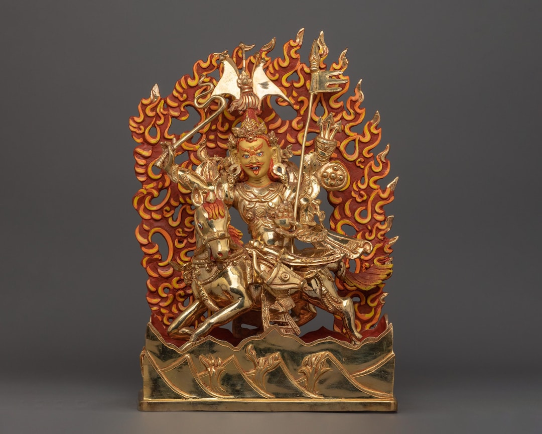 Himalayan Statue of King Gesar | the Divine King of Ling | Divine ...