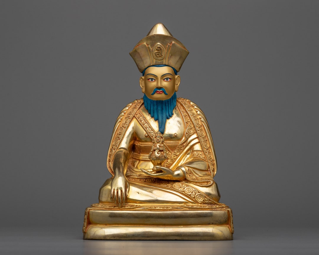 Great Lama Zhabdrung Rinpoche Statue Tibetan Buddhist Monk Statue Made ...