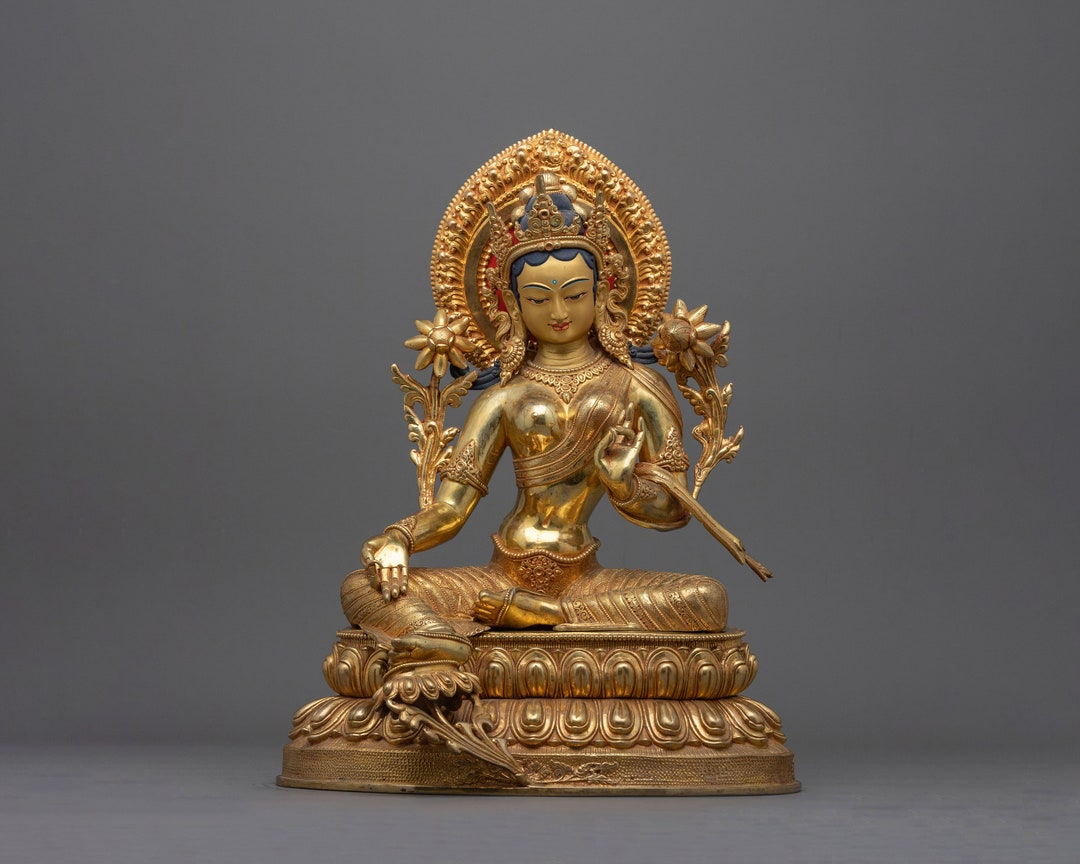 Diva Grace Green Tara Statue | Embrace the Divine Feminine Energy ...