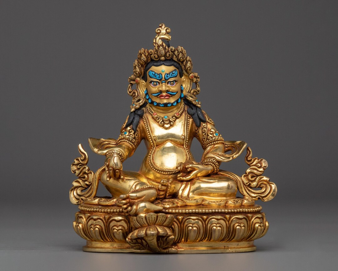 Handmade Copper Statue of Dzambhala | the Abundance and Prosperity ...
