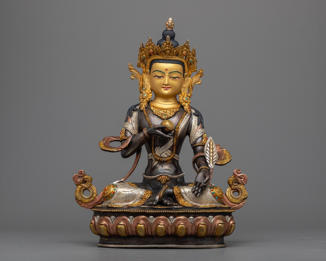 Himalayan Hand-crafted Kshiti Garbha Statue | A Symbol of Compassion ...