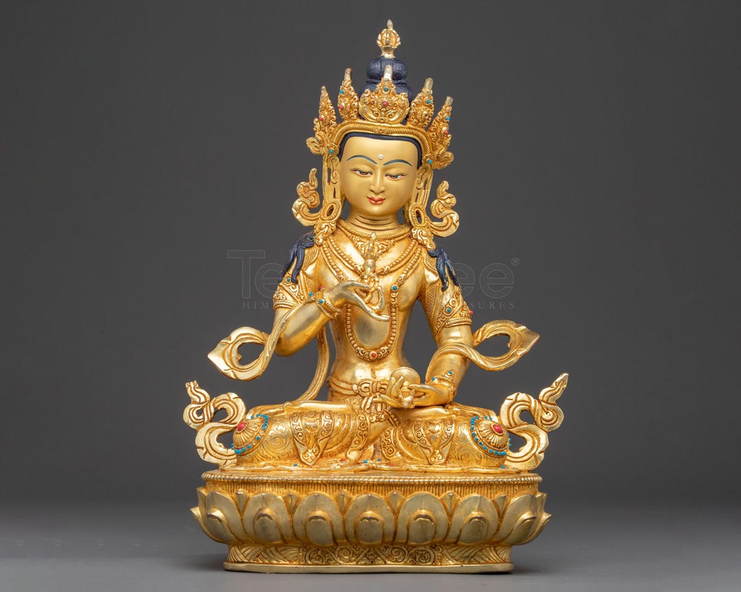 Handmade Statue of Vajrasattva for Purification | Embodiment of Clarity ...