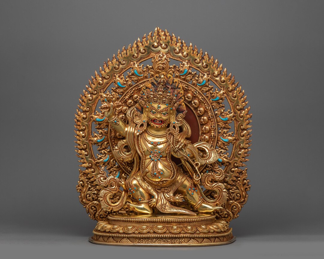Wrathful Deity Vajrapani Statue | Symbol of Protection | Figurine for ...