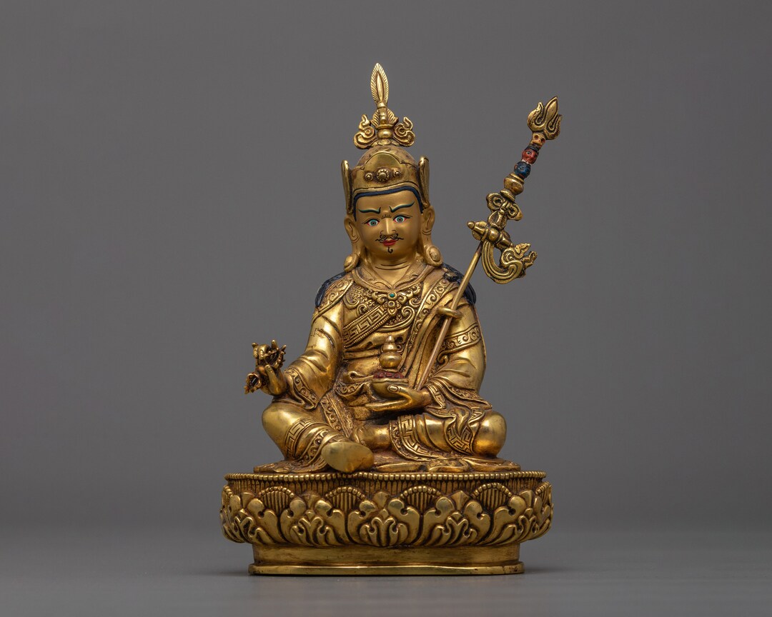Guru Rinpoche Lotus-born Statue | Embrace the Enlightened Wisdom ...