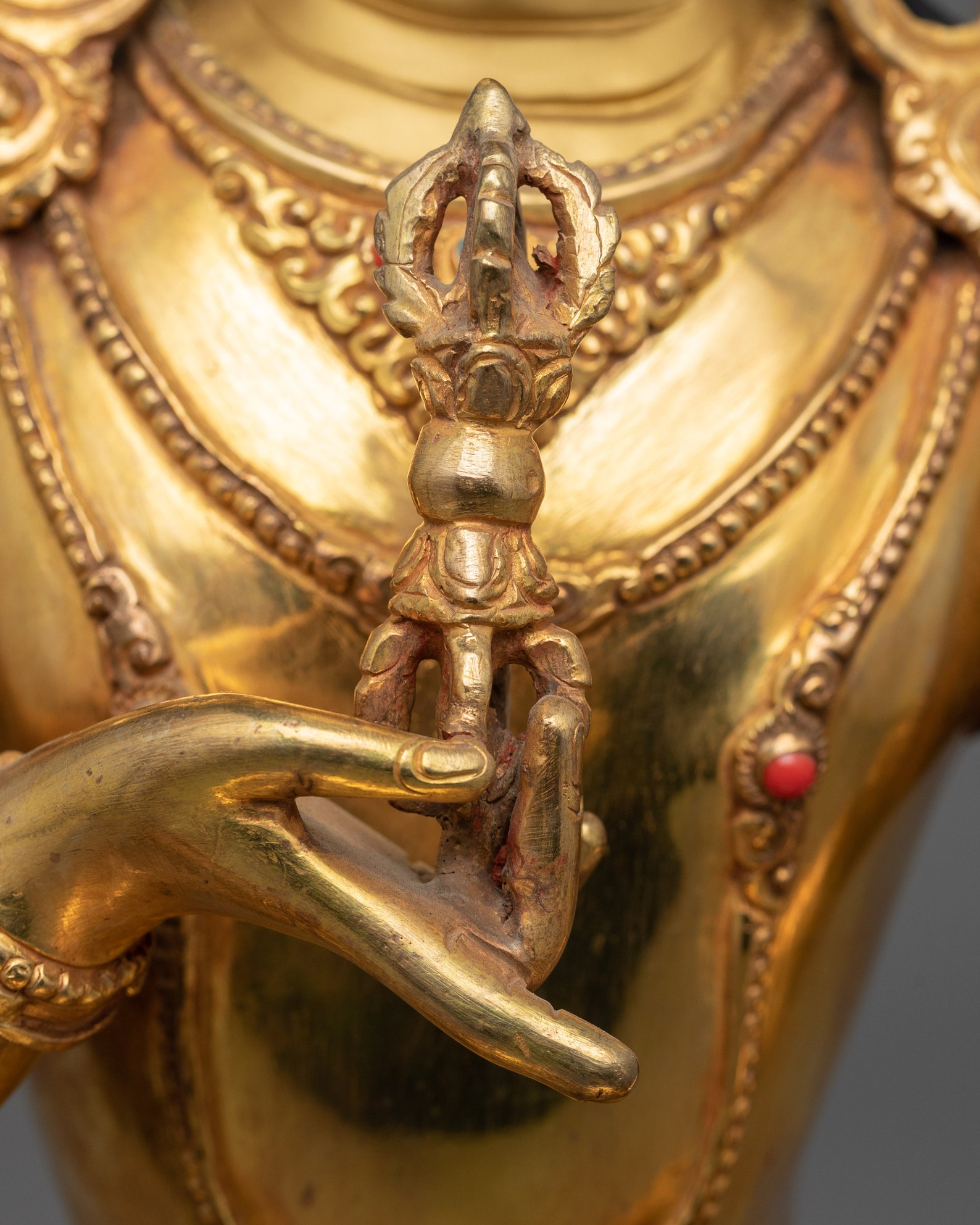 Dorje Sempa (vajrasattva) Statue | Traditionally Hand-carved Buddhist ...