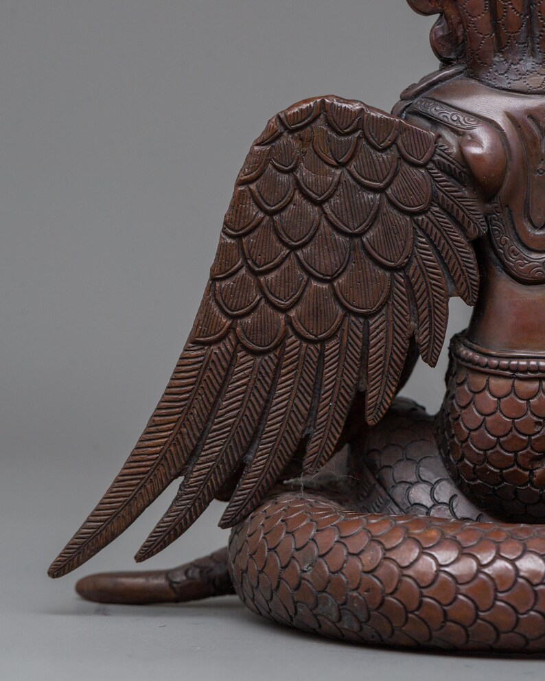 A Female Serpent Naga Kanya Sculpture | Bodhisattva Shrine Decor ...