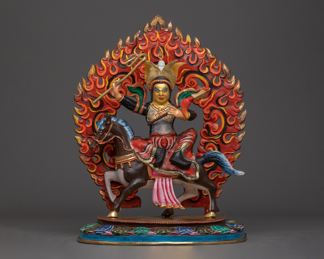Royal King Gesar Sculpture | Heroic Protector and Unifier | Symbol of ...